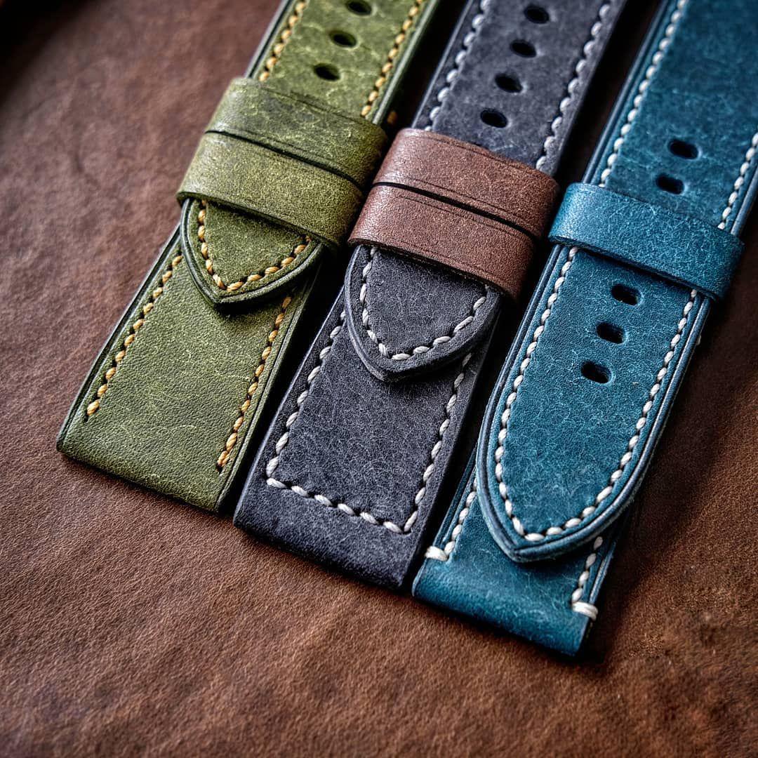 Premium Leather Watch Straps - Warrior King® Handcrafted Watches made ...